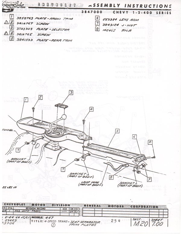 1964 4 speed console | Chevy Nova Forum